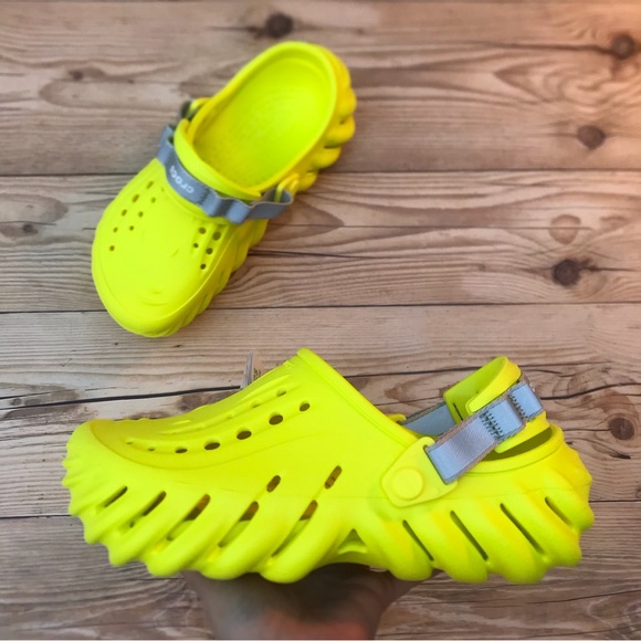 CROCS | Shoes | Crocs Echo Reflective Backstrap Clog | Poshmark